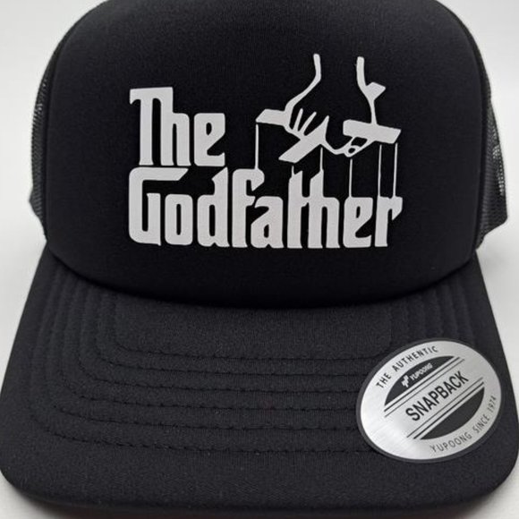 Accessories | 7s Movie Fans The Godfather Foam Mesh Snapback Trucker ...